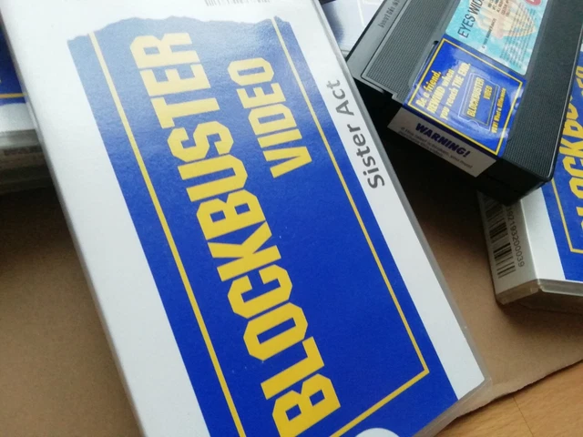 CUSTOM BLOCKBUSTER RENTAL Vhs cover Video Tape Included various movies ...