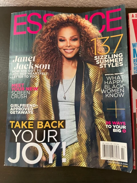 JANET JACKSON ESSENCE and Mary J. Blige Vibe magazine lot £23.83 ...