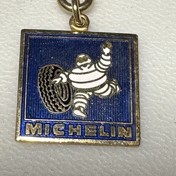 VINTAGE MICHELIN MAN Tires Auto Car Automotive Parts Wheels Keychain ...