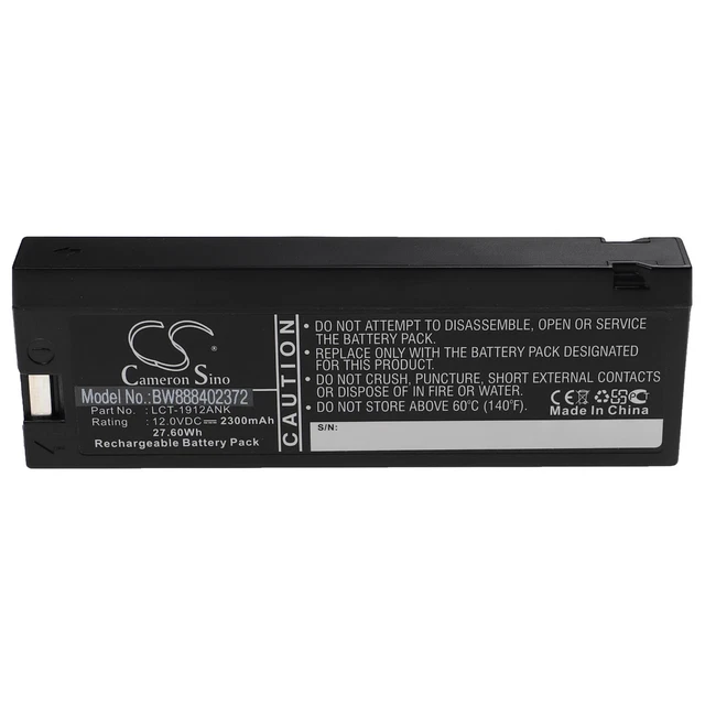 BATTERY FOR NIHON Kohden ECG-9020 ECG-9010 ECG-8420K ECG-8420 8830A ...