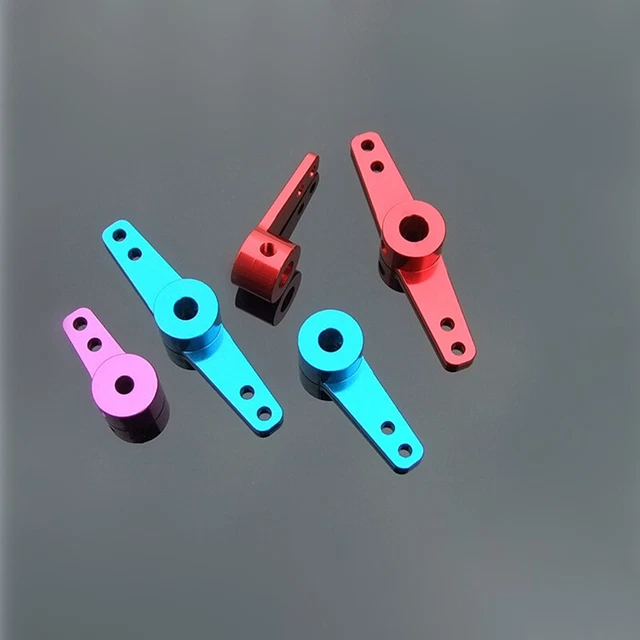 STEERING ARM ALUMINUM Metal Colorful RC Model Boat Servo Roker Arms ...
