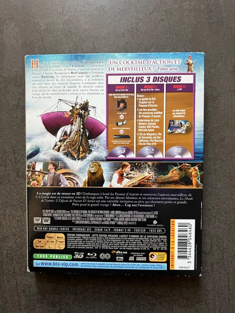 BLU RAY 📀 - Le Monde de Narnia: L'odyssée du Passeur D'aurore - Zone 2 ...