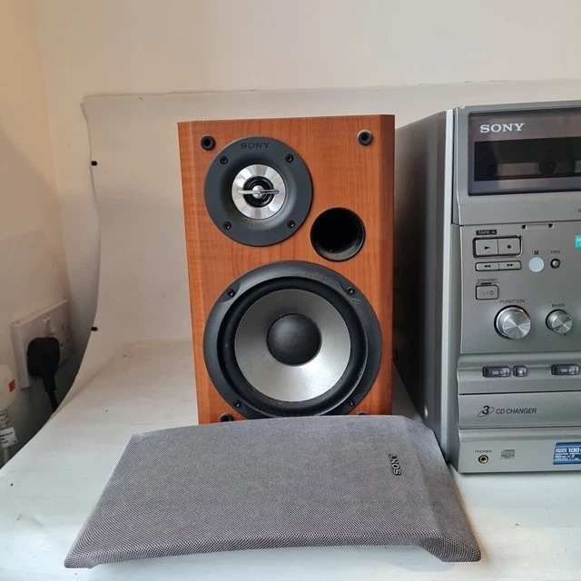 SONY CMT-CP33MD MICRO HiFi Audio Shelf Stereo System - CD/Tape/MD/Tuner ...
