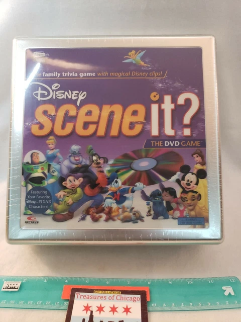 DISNEY SCENE IT? The DVD Family Trivia Board Game In Collector's Tin ...