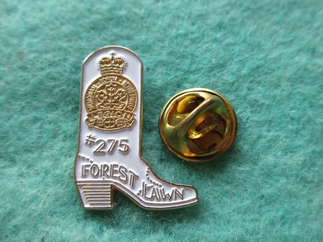 ROYAL CANADIAN LEGION Forest Lawn Lapel Pin $5.00 - PicClick CA