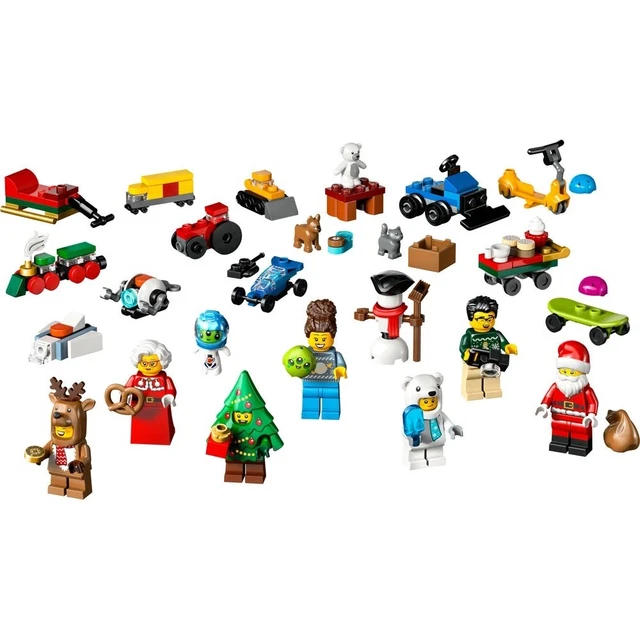 LEGO CITY ADVENT Calendar 2025 for 5+ Year Old Boys & Girls - Christmas ...