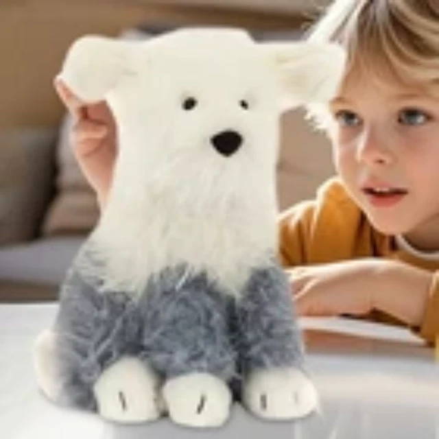 JELLYCAT EWERT SHEEPDOG Plush: Soft Shepherd Dog Doll, Cute Compact ...