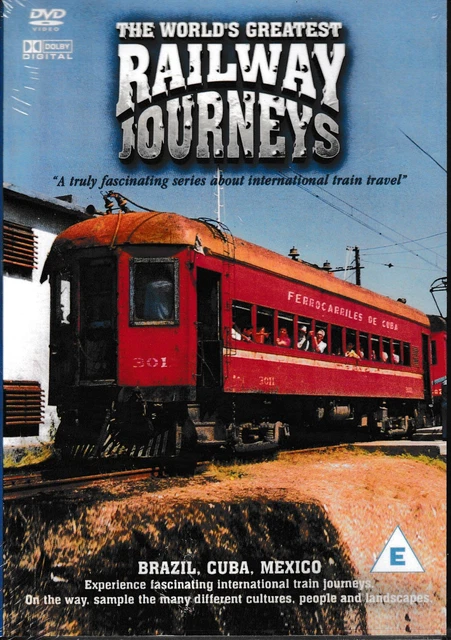 THE WORLD'S GREATEST Railway Journeys : Brazil, Cuba , Mexico DVD (D ...