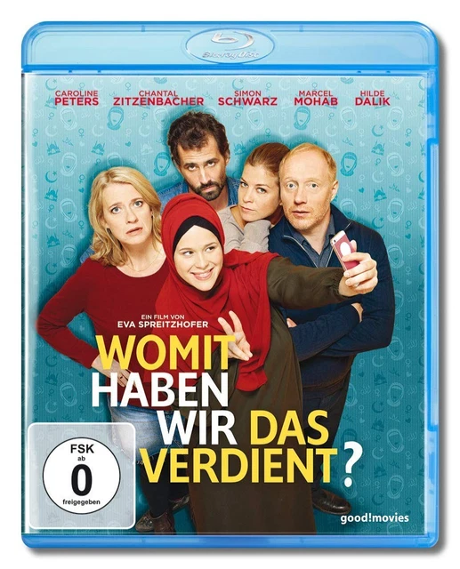 WOMIT HABEN WIR das verdient? (Blu-ray) Caroline Peters Simon Schwarz £ ...
