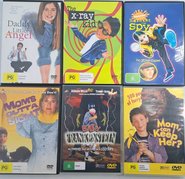 KIDS CHILDRENS DVD Bundle Bulk Lot Pack X 6 Movies Family Adventure ...