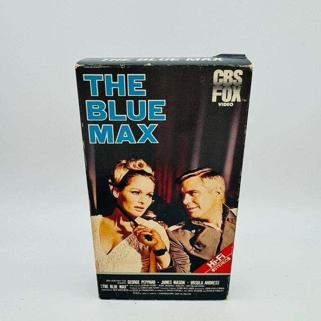 THE BLUE MAX VHS - CBS Fox Video #1062 £4.70 - PicClick UK