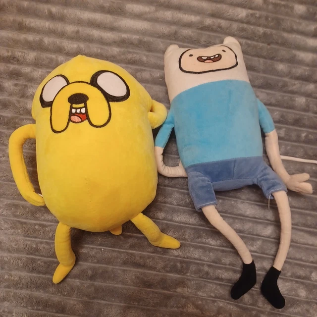 ADVENTURE TIME JAKE'S Jokes and Finn Plush Toys £10.80 - PicClick UK