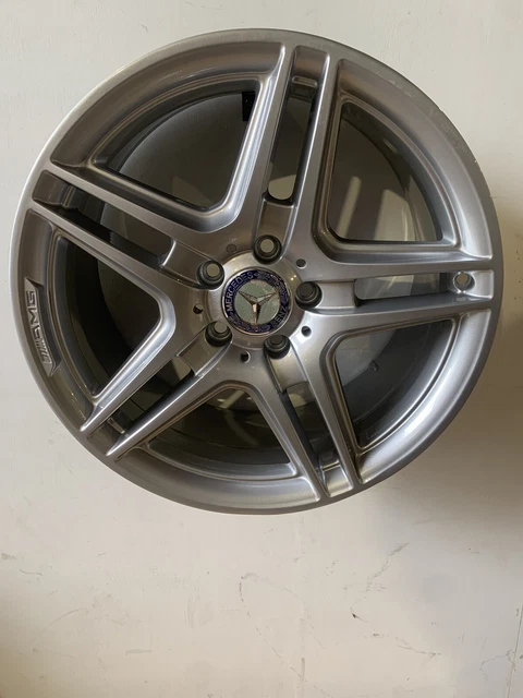 1 OEM MERCEDES W204 C CLASS 18'' ALLOY WHEEL RIM AMG A2044014102 8J ...