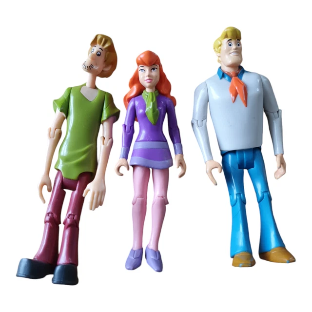 SCOOBY DOO 3 x Scooby Doo Figure Bundle - Shaggy, Fred & Daphne £17.35 ...