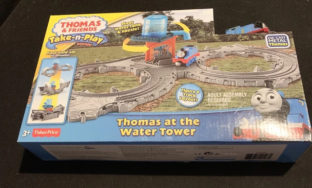 THOMAS AND FRIENDS Take-n-Play Thomas at the Water Tower playset NEW £ ...
