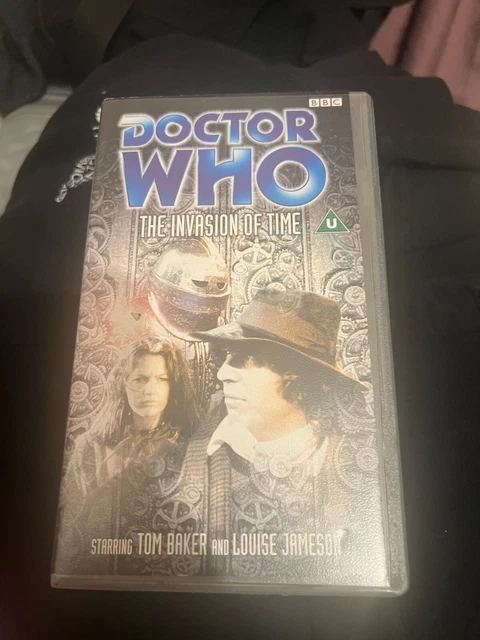 DOCTOR DR WHO Bbc Vhs Double Pack Video - The Invasion Of Time £1.99 ...