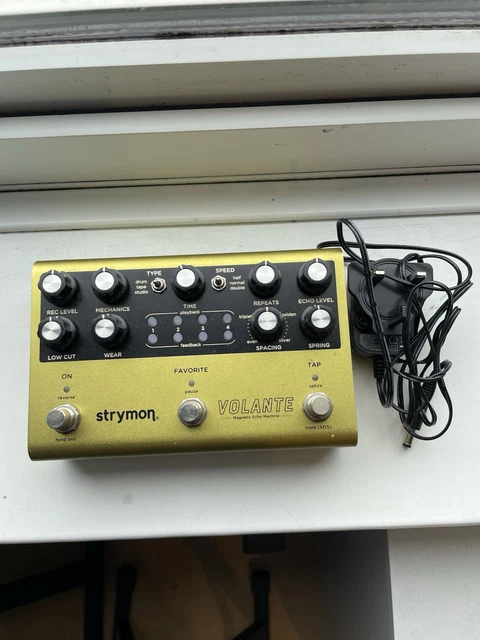 STRYMON VOLANTE MAGNETIC Echo Machine Guitar Effects Pedal £312.70 ...