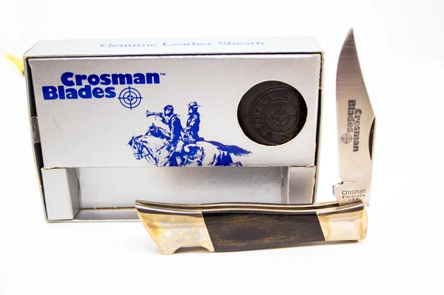VINTAGE USA CROSMAN 952 Lock Back Pocket Knife $24.99 - PicClick