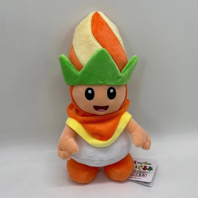SUPER MARIO BROS. Wonder Poplin Plush Soft Toy Stuffed Doll Teddy 10