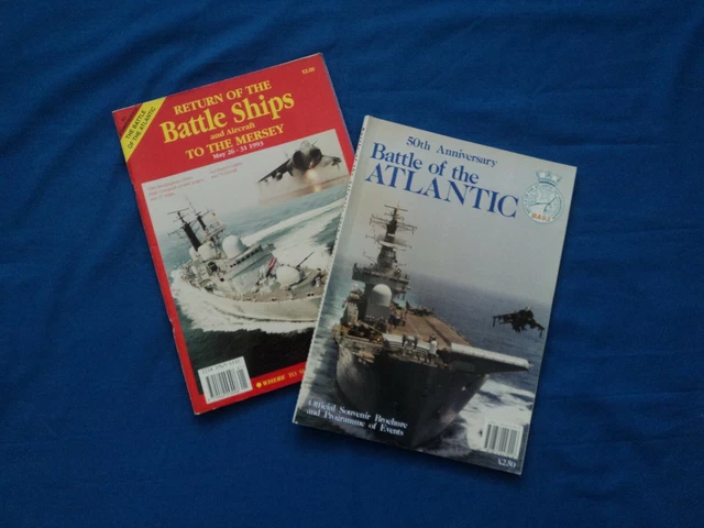 BATTLE OF THE Atlantic & Return of Battle Ships Magazines 50th ...