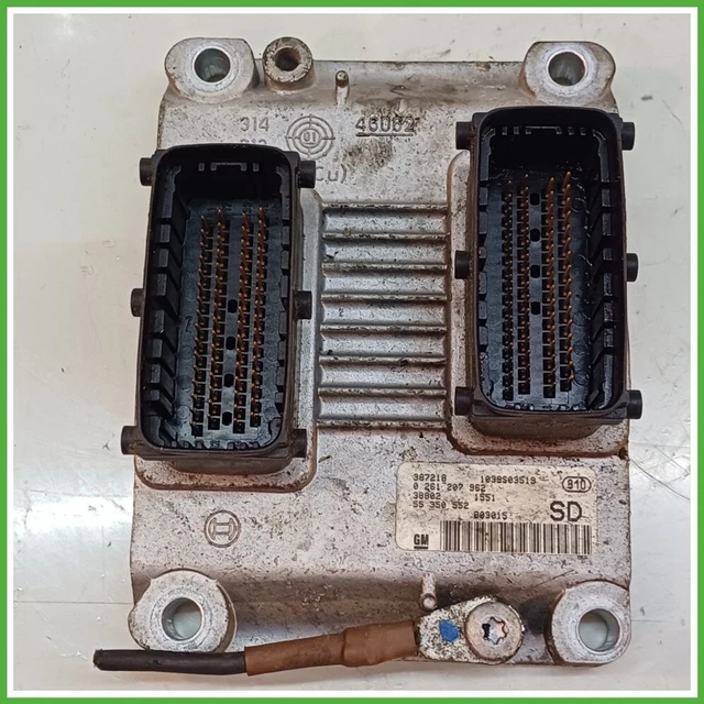 ECU MOTEUR INJECTION ECU BOSCH 0261207962 Opel Corsa X01 1.2 16V 55kw ...