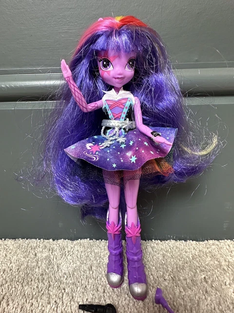 MY LITTLE PONY Equestria Girls Rainbow Rocks Twilight Sparkle Doll £12.99 - PicClick UK
