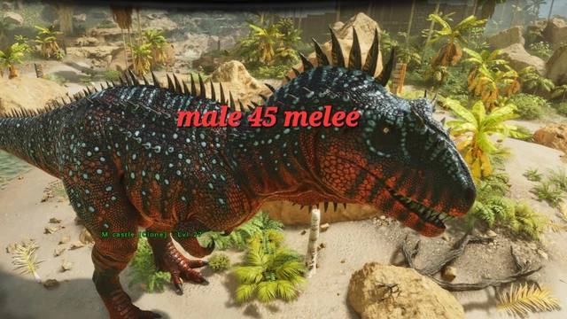 ARK SURVIVAL ASCENDED Carcha Clone 45 Melee PC , XBOX , PS5 PVE ...