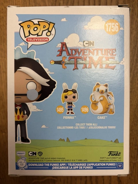 FUNKO POP SIMON 1756 Adventure Time Fionna & Cake Animation W Protector ...