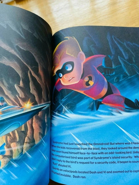 Disney Pixar The Incredibles Classic Storybook Big Hardcover Picture