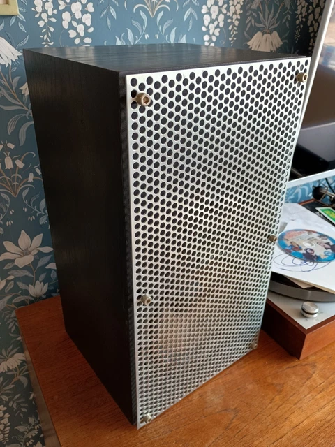 GALE GS301 SPEAKERS Chrome Grill Vintage Retro Cool 🔈🔉🔊 Re-foamed £52. ...