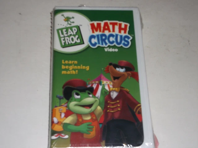 LEAP FROG MATH Circus VHS, New 2004 $21.56 - PicClick CA