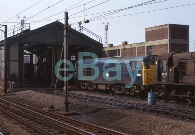 35MM RAILWAY SLIDE of Class 31 D5569 @ Colchester Copyright to Buyer £7 ...