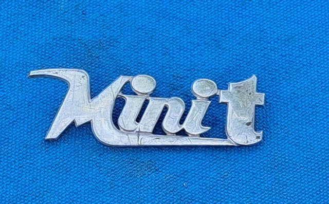 INNOCENTI MINI T Logo Sigla Emblema Fregio Stemma Scritta Targhetta ...