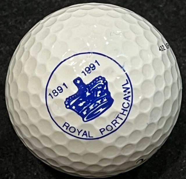 ROYAL PORTHCAWL GOLF Club Logo Golf Ball 100 Years Wales UK $34.57 ...