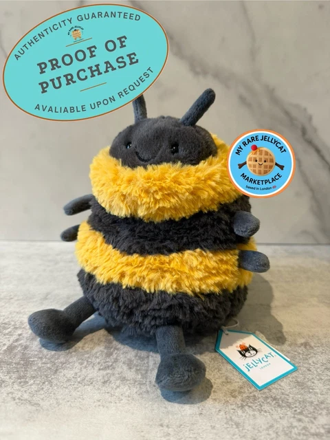 *RARE, HOT* JELLYCAT Albee Bee - Brand New w/ tags w/dust bag £37.50 ...