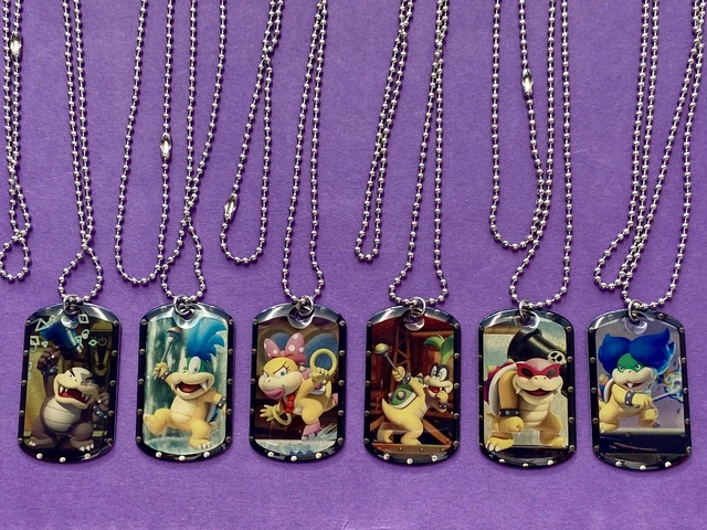 SUPER MARIO COLLECTIBLE Dog Tags - Rare Tags 2015 issue - The Koopa ...