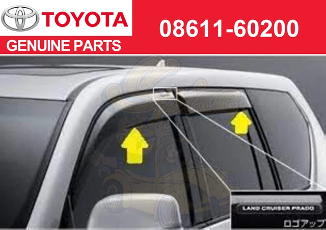 VISIERA LATERALE PORTA originale Toyota nuova LAND CRUISER PRADO J15# EUR 229,75 - PicClick IT