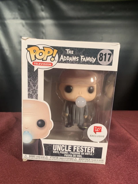FUNKO POP! UNCLE Fester The Addams Family Action Figure #817 Walgreens ...