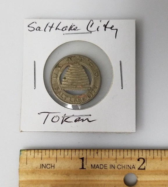 VINTAGE TOKEN SALT Lake ULAT Co $29.99 - PicClick