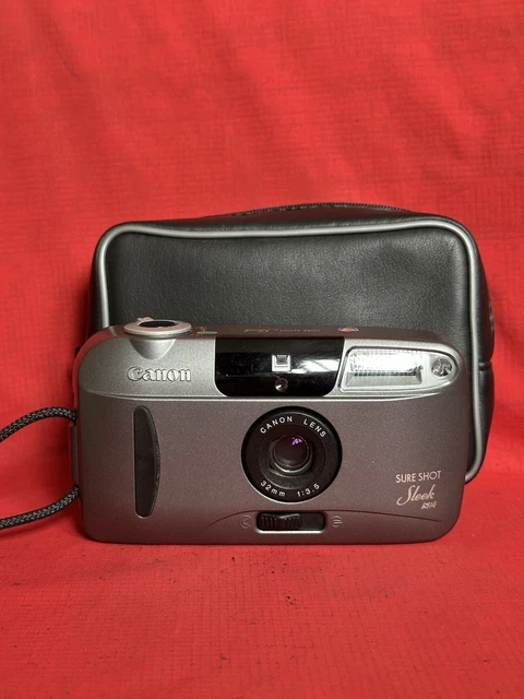 CANON SURE SHOT Sleek SAF Point & Shoot 35mm Film Camera Tested ...