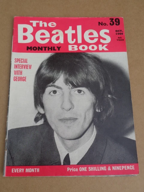 BEATLES MONTHLY BOOK No.39 October 1966 £5.00 - PicClick UK