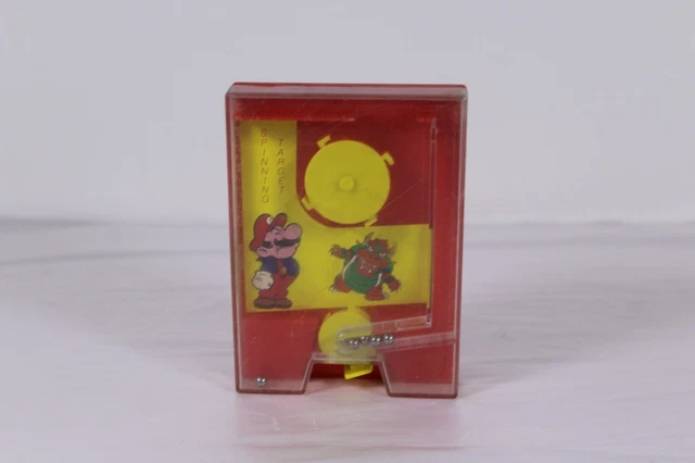 RARE VINTAGE MARIO And Bowser Spinning Target Pocket Pinball game 80's ...