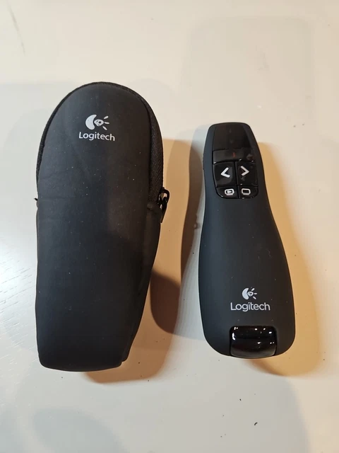 LOGITECH R-R0008 R400 Wireless PPT Laser Presentation Remote | Working ...