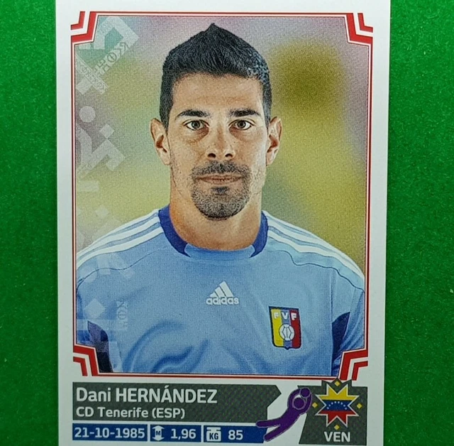 FIGURINA CALCIATORI PANINI Venezuela Hernandez N°277 Copa America Chile ...