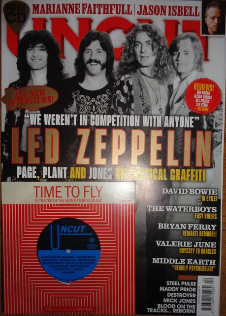 UNCUT MAGAZINE - April 2025 - Led Zeppelin, David Bowie, Marianne ...