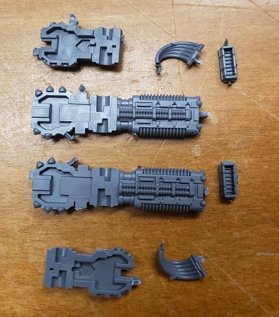 WARHAMMER 30K SPACE Marine Bits Kratos Assault Tank Side Weapon Volkite ...
