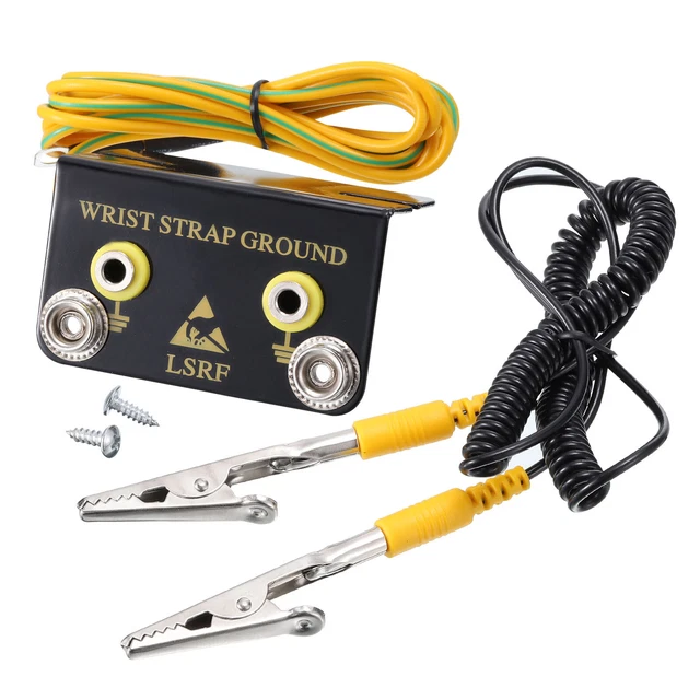 ESD ANTI STATIC Grounding Socket L Shaped ESD Ground Socket Connector 5 ...