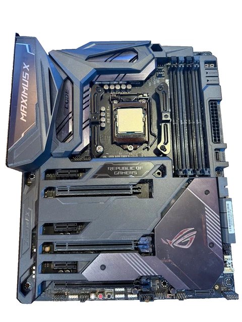 ASUS ROG MAXIMUS X CODE Motherboard PLUS Intel Core i7-9700K Processor ...