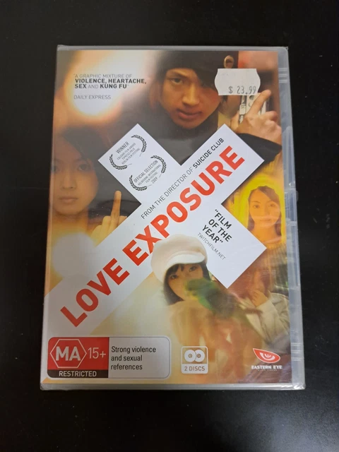 LOVE EXPOSURE DVD Sion Sono Eastern Eye Madman Rare New/Sealed FREE POSTAGE Au $22.95 - PicClick AU