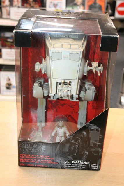 STAR WARS BLACK Series AT ST Walker With Imperial AT-ST Driver Hasbro ...